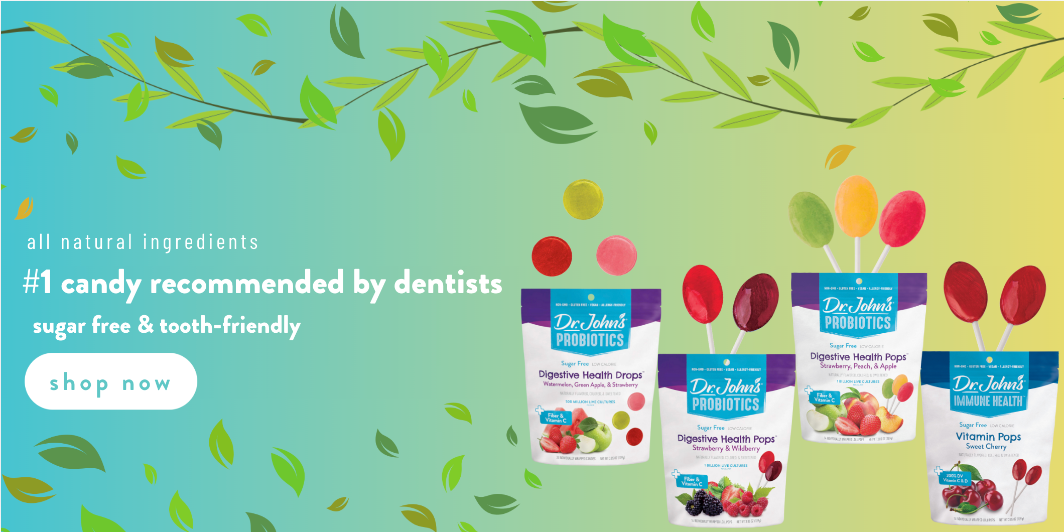 Dr. John's Healthy Sweets | Delicious Sugar Free Xylitol Candy & More